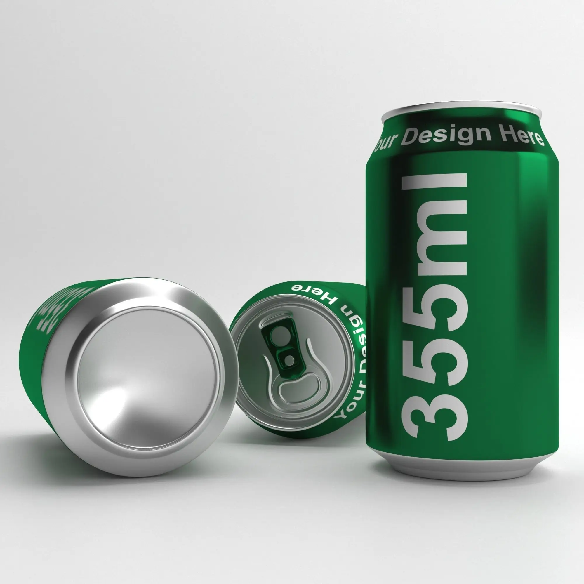 Metal Packaging Beverage Aluminium Cans 355ml 12oz Standard Empty Can ...