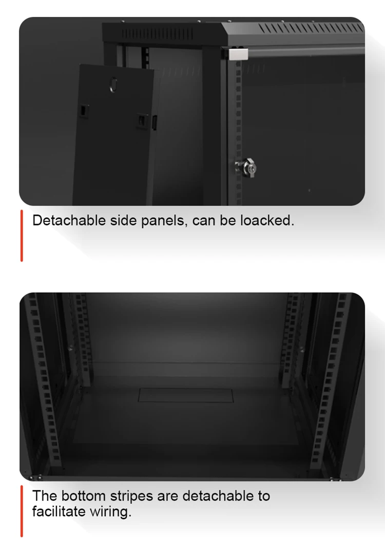 Buy Wholesale China Customized Logo 6u 9u 12u 19 Inch Data Center Mini Rack Works Mount ...