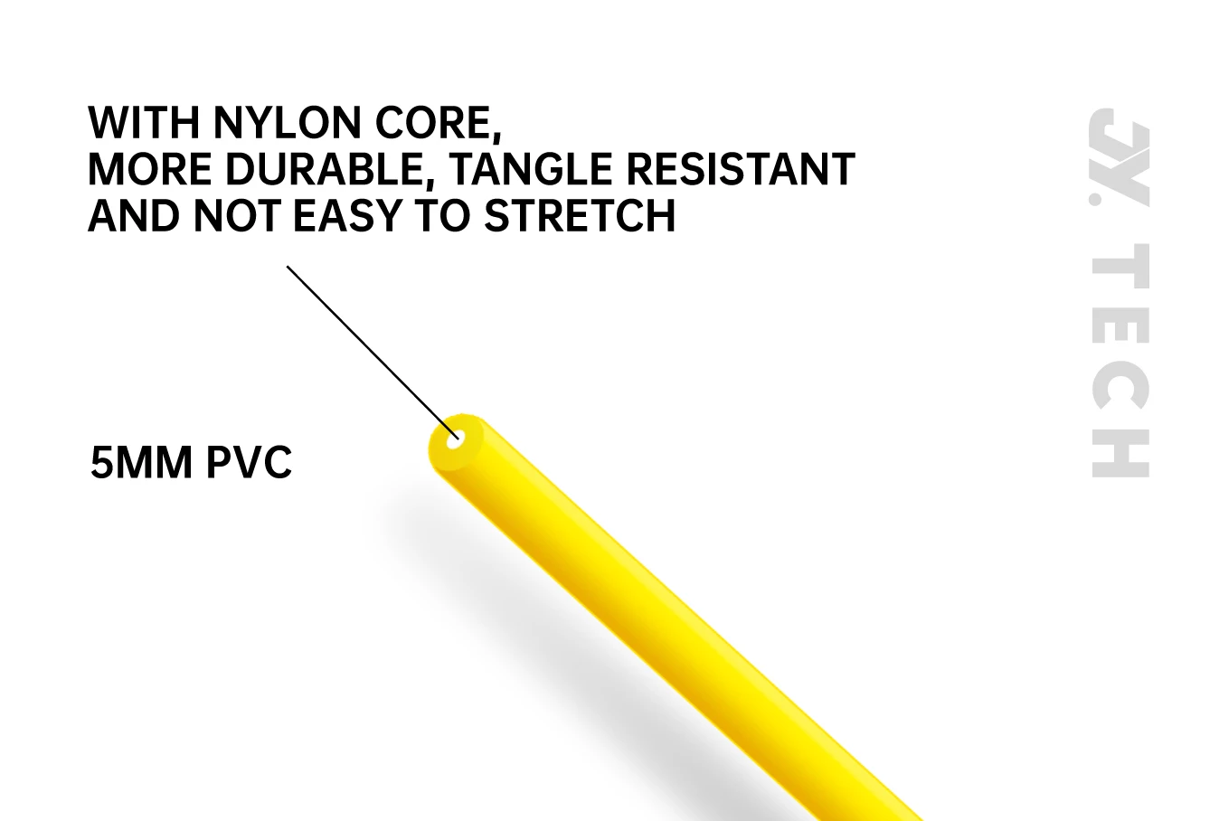 JY Popular PVC Jump Rope - Adjustable, Colorful, and Durable