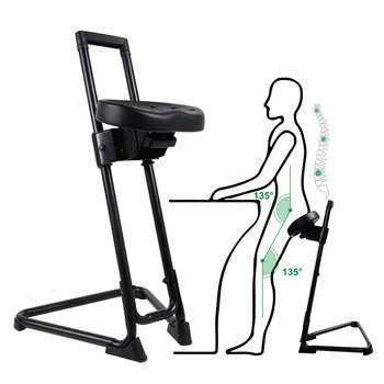 Workshop Standing Chair Reduces Fatigue Polyurethane Seat With ...