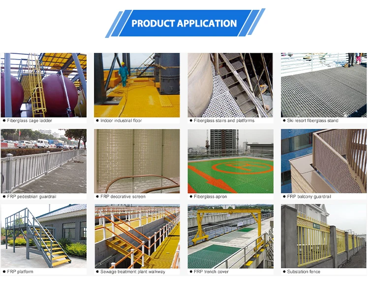 Industrial Outdoor Vertical Cage Ladders Steel Fiberglass Frp Material ...