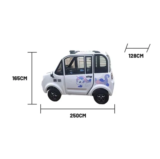 Cheap R Quadricycle 4 Wheel Q Hub Motor V4 5000w Pure Luxury Electric ...