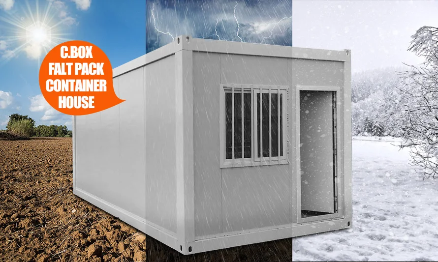 CBOX Casas Prefabricadas - Stackable Containers Garage Dorm