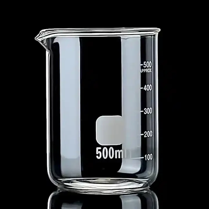 4000ml Borosilicate Glass Beaker - Heat Resistant & Durable