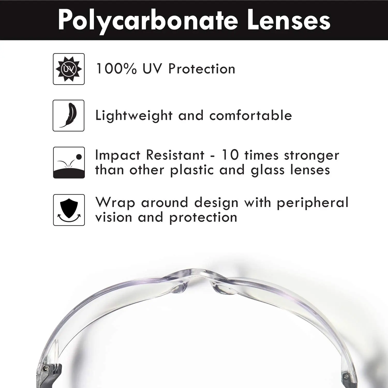 ANT5PPE Safety Glasses - Fashionable & High-Impact Protection