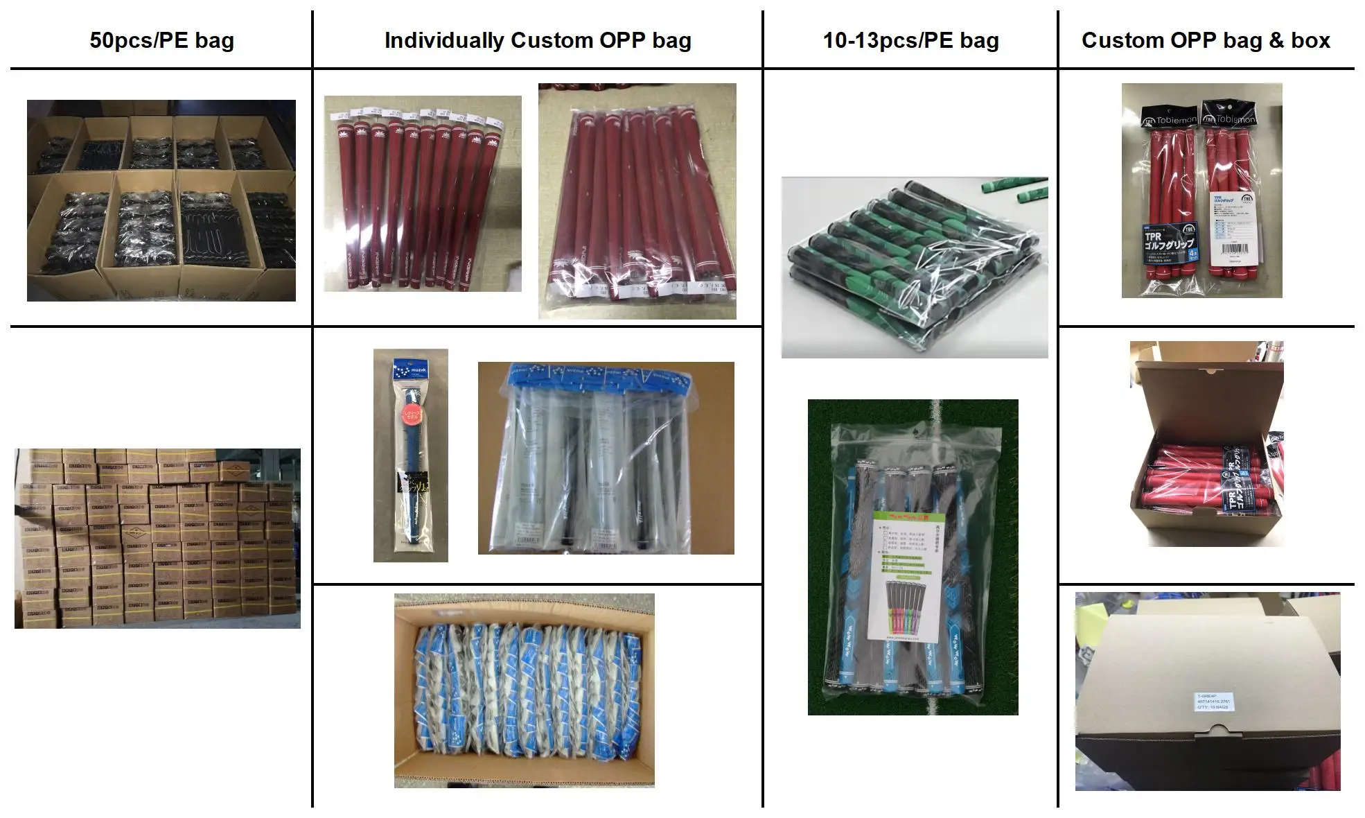 Factory Price Standard Midsize Wood Iron Oem Custom Logo Golf Rubber ...