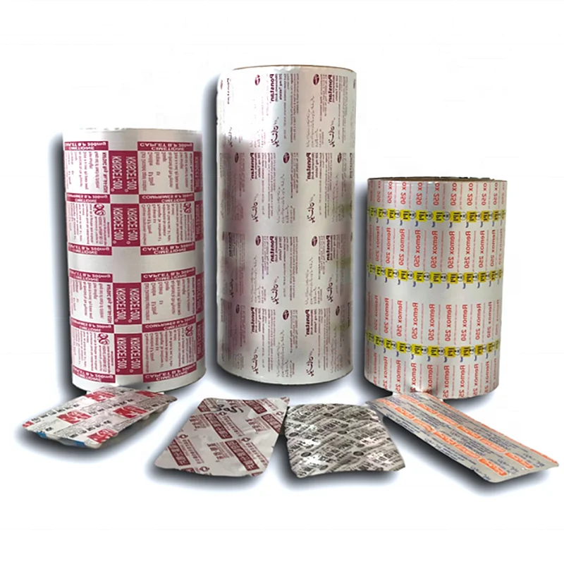 Aluminum Foil For Capsule Tablets Packaging Ptp Blister Soft Aluminum ...