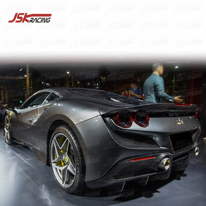 Oem Style Carbon Fiber Rear Spoiler Rear Wing For 2019-2021 Ferrari F8 ...