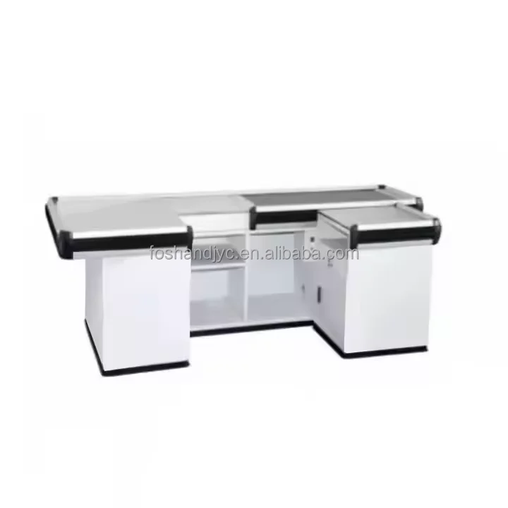 Modern Cash Table Register White Checkout Counters Reception Desks ...