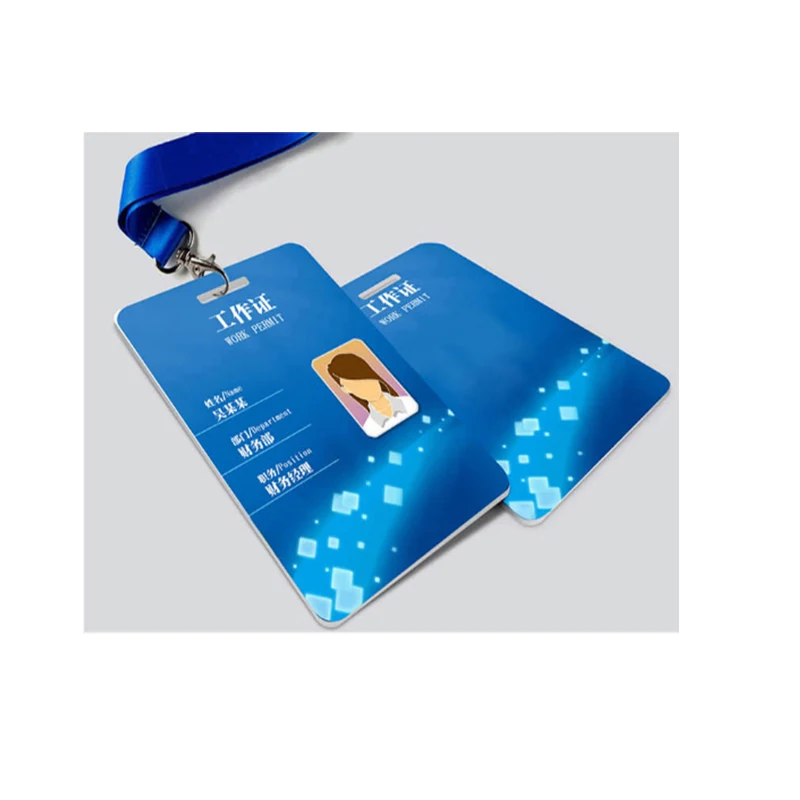 พิมพ์ Pvc พลาสติกธุรกิจ Visiting Card Cmyk Rfid Pvc Visiting Access ...