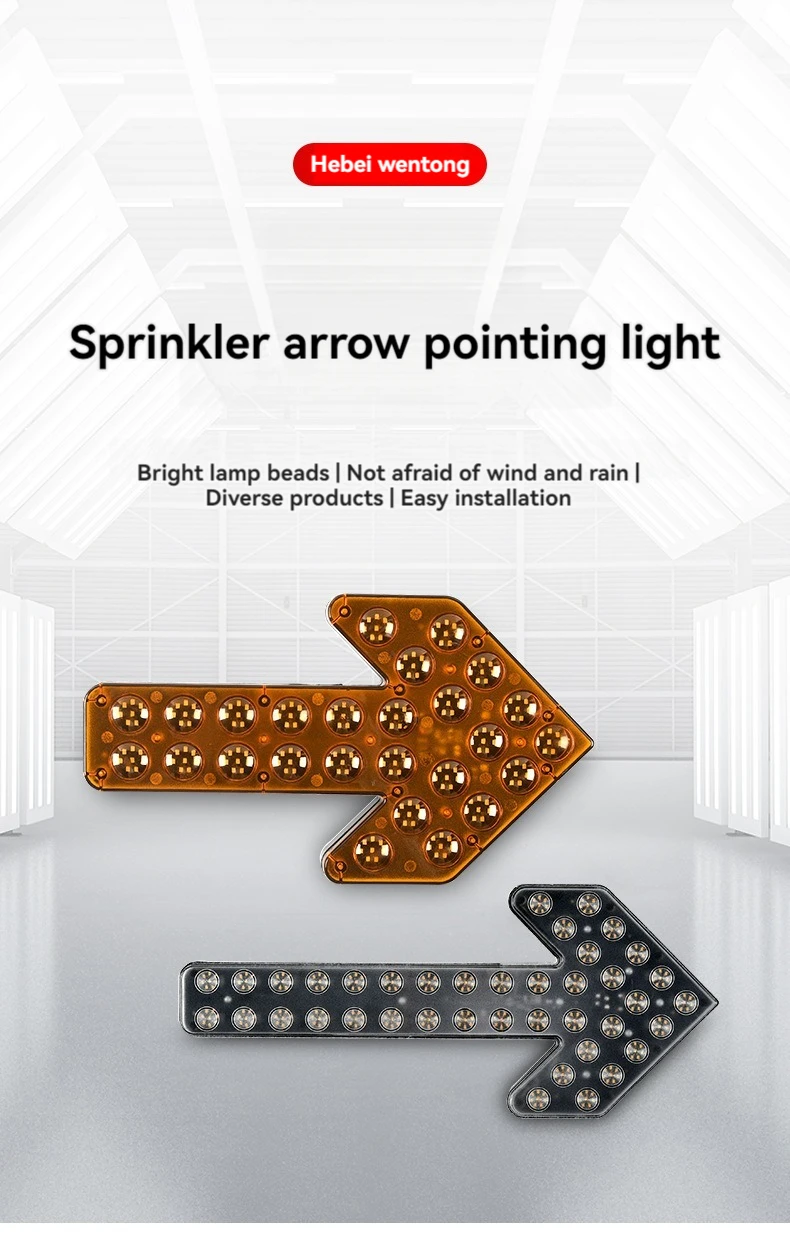 12V 24V LED Flashing Traffic Turn Signal Arrow Warning Light ...