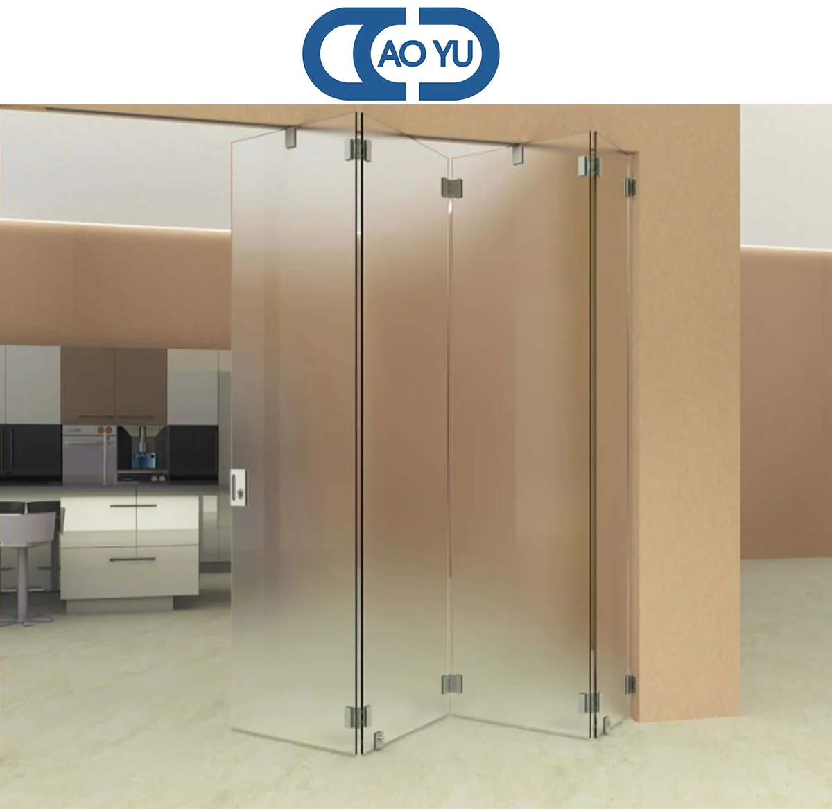 Sliding Bi Exterior Glass - Heavy Duty Frameless Folding Door