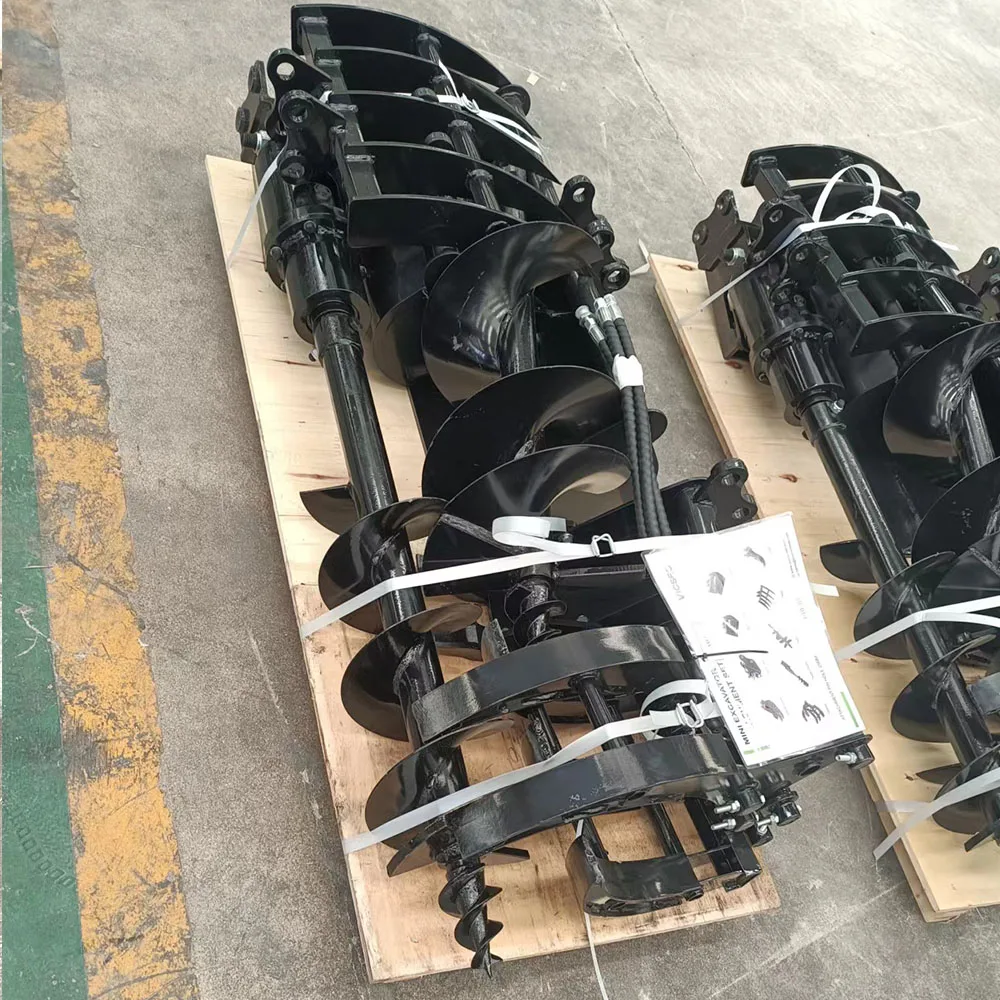 Mini Excavator Root Rake Attachment - Efficient Raking