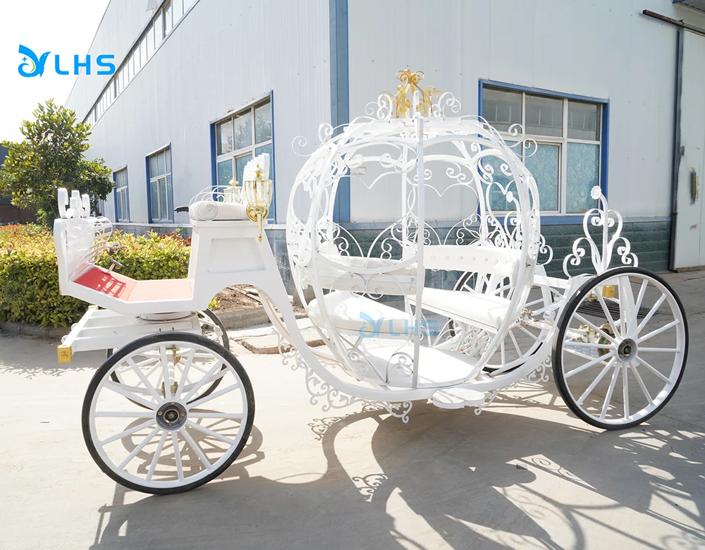 Cinderella Carriage Wedding Buggy/electric Sightseeing Horse Carriage ...