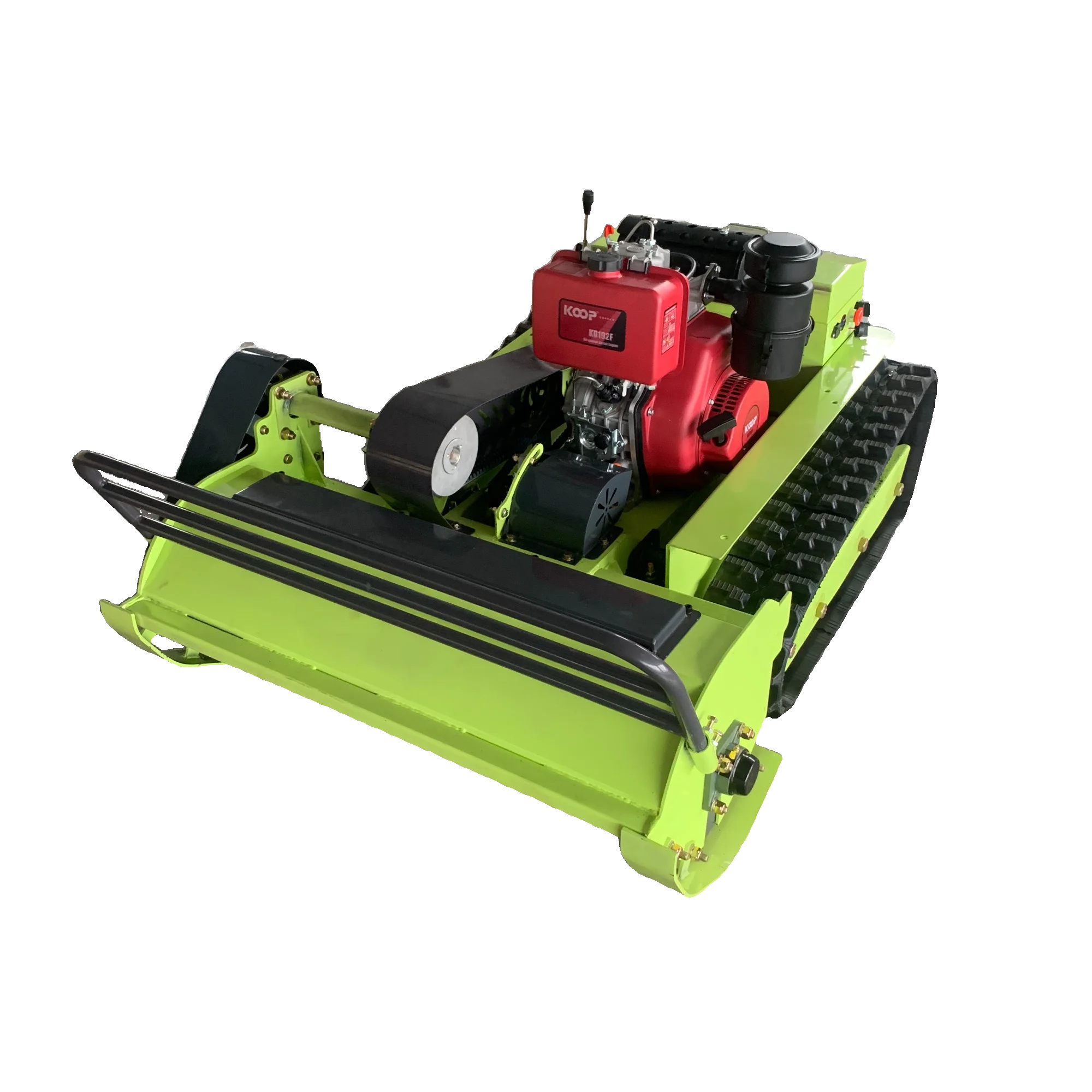 Electric Crawler Bush Cutter AI Robot Lawn Mower for Home Use