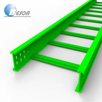 900mm Light Weight Horizontal Frp Fibreglass Ladder Type Cable Tray ...