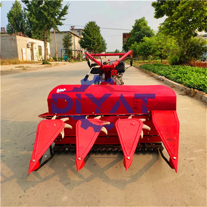 Fully Automatic Tractor Mounted Rice Maize Combine Harvesting Machine ...