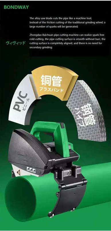 ZD400 Automatic Pipe Cutting Sawing Machine for Metal Pipe PE PVC ...