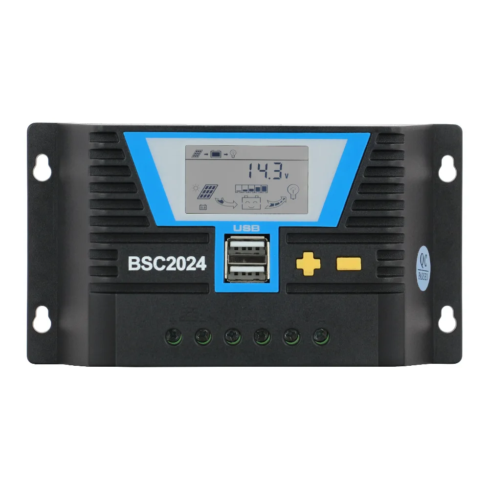 80a Pwm Solar Regulator 12v 24v 36v 48v Auto Recognition Solar Charge Controller For Solar ...