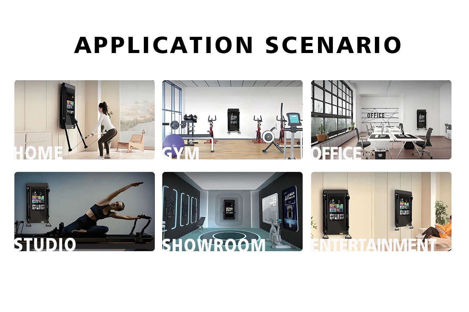 Tempo Studio the Smart Mirror Home Gym Workout System Mirror Exercise ...