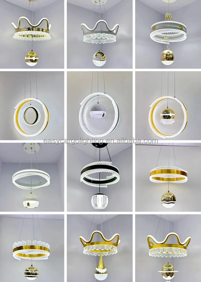3 Color Changing LED Round Ceiling Light Modern Simple Style Black 50W ...