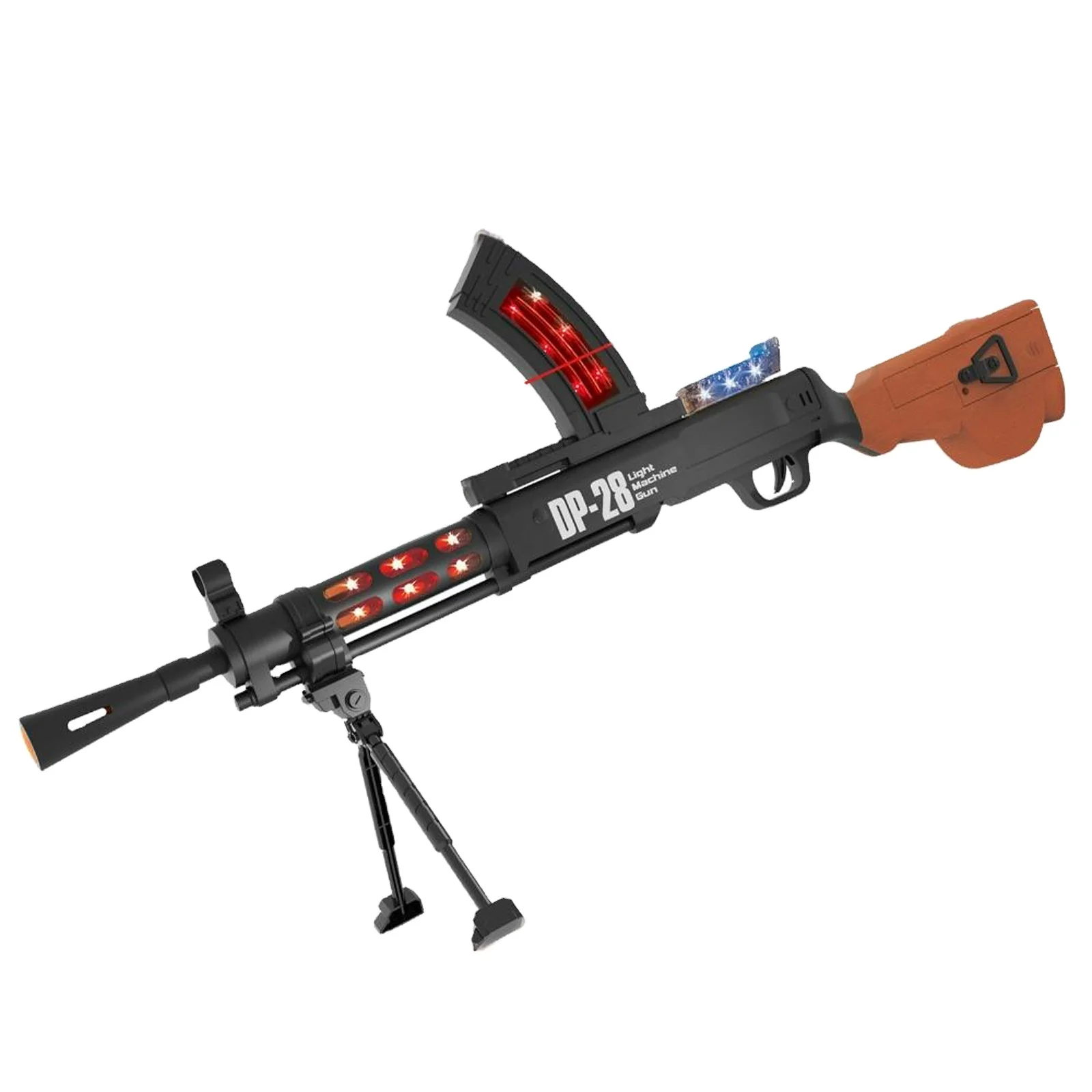 61CM Electric Toy Gun,Vibration Gun Toy;Battery Operated Gun Toy with ...