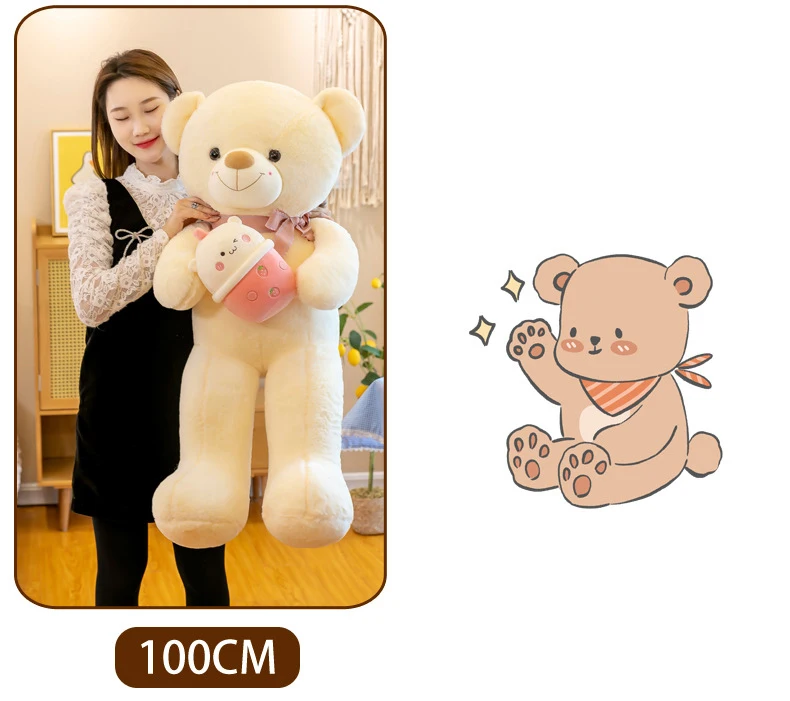 Stuffed Animal Teddy Bear Plush Toys Wholesale 130cm Big Teddy Bear ...