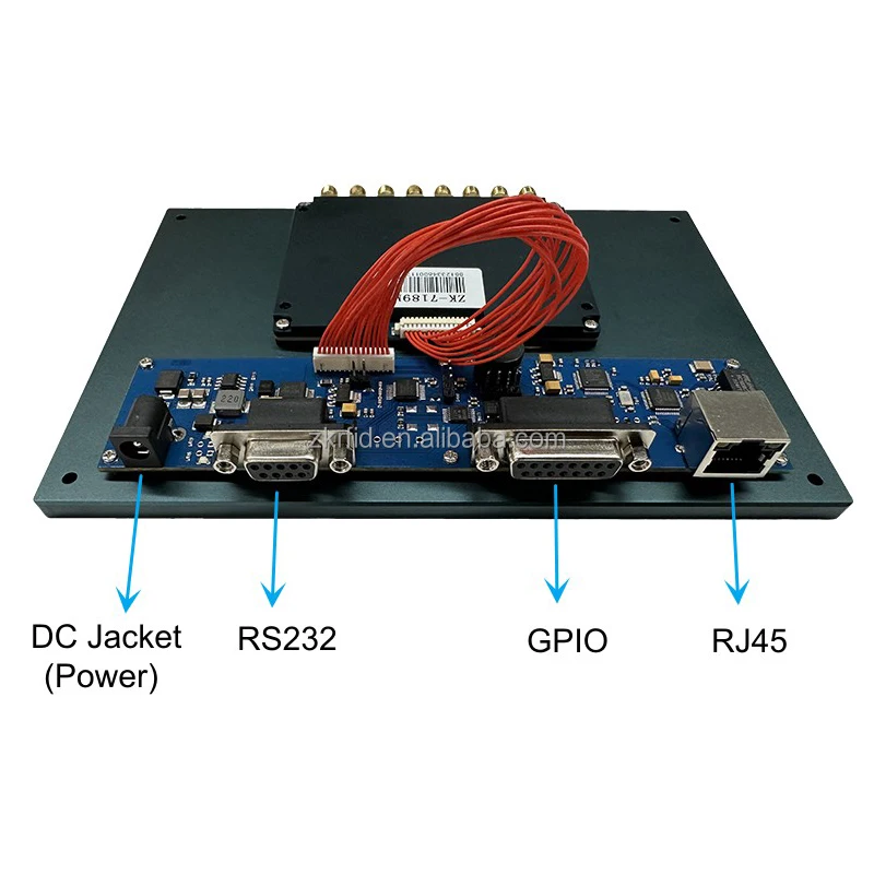Rs232/tcp/ip Uhf Rfid Module With 8sma Antennas Ports For Smart Cabinet ...