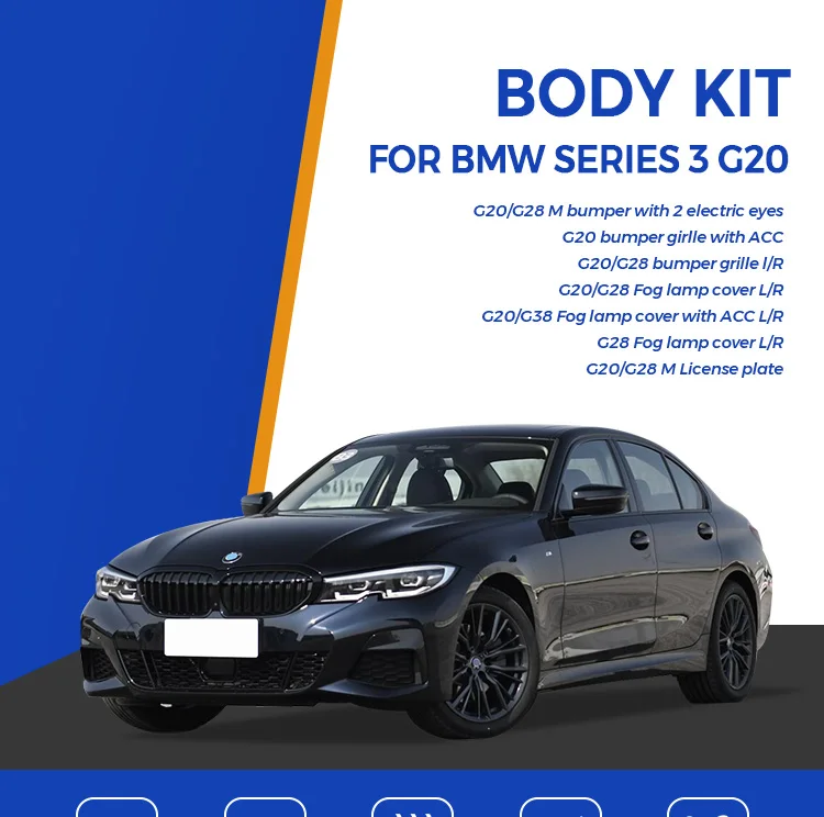 ชุดกันชนหน้า G20 G28,ชุดกันชนหน้าสำหรับ Bmw G20/28 2018-2020 - Buy Bmw ...