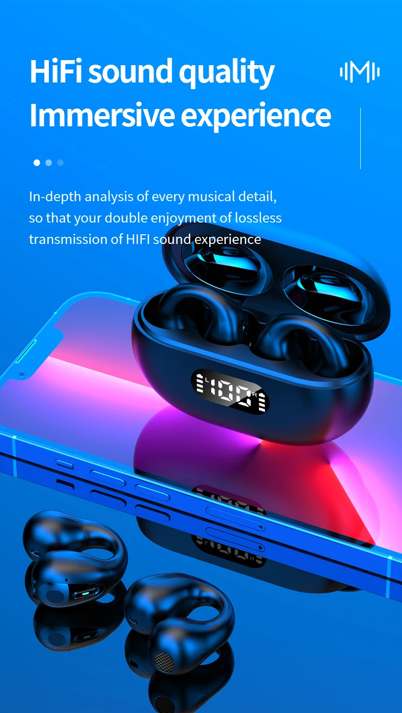 R15 Oem New Design Air Conduction Earphones Q80 Outdoor Wireless Sports ...