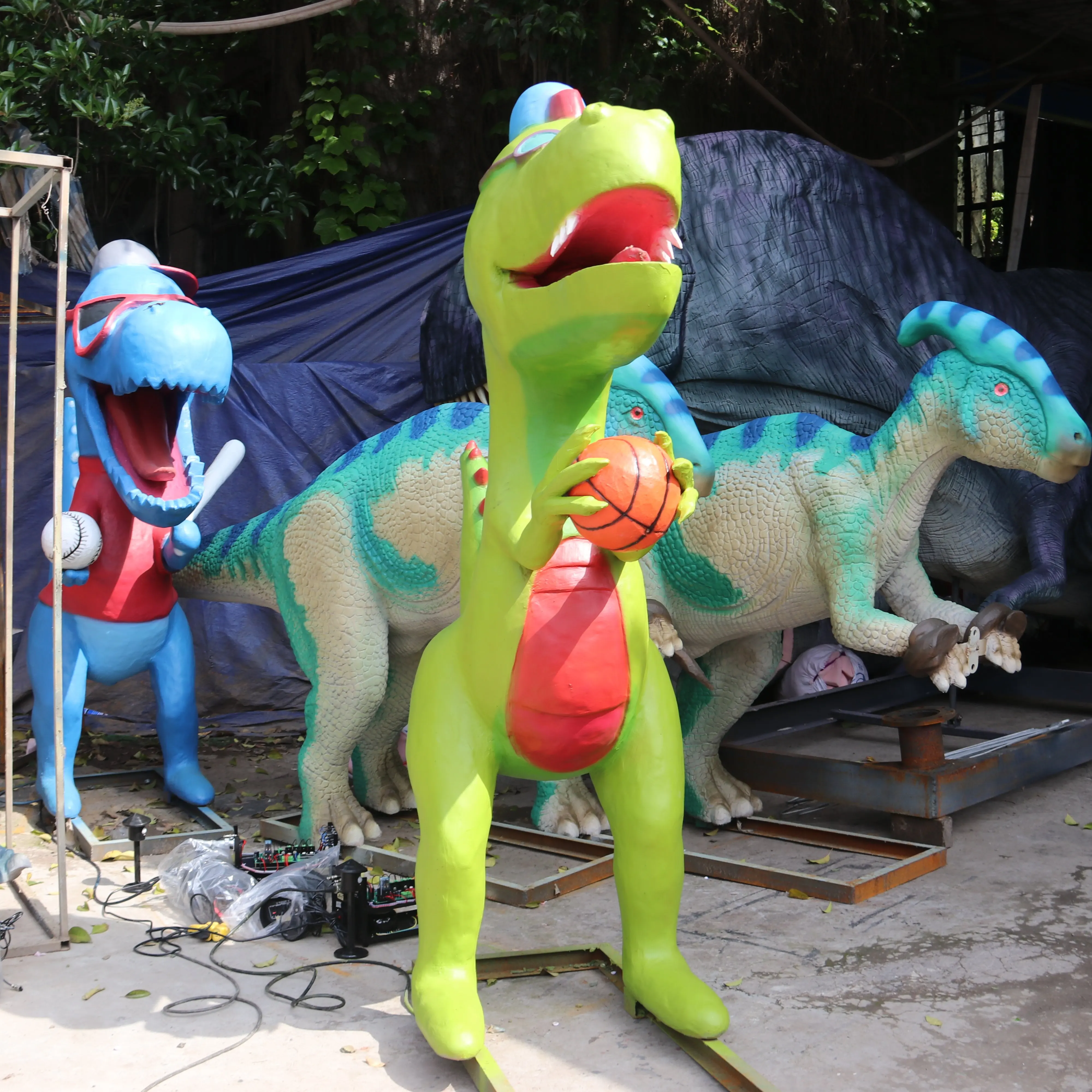 Realistic Animatronic Dragon Props - Perfect for Theme Parks