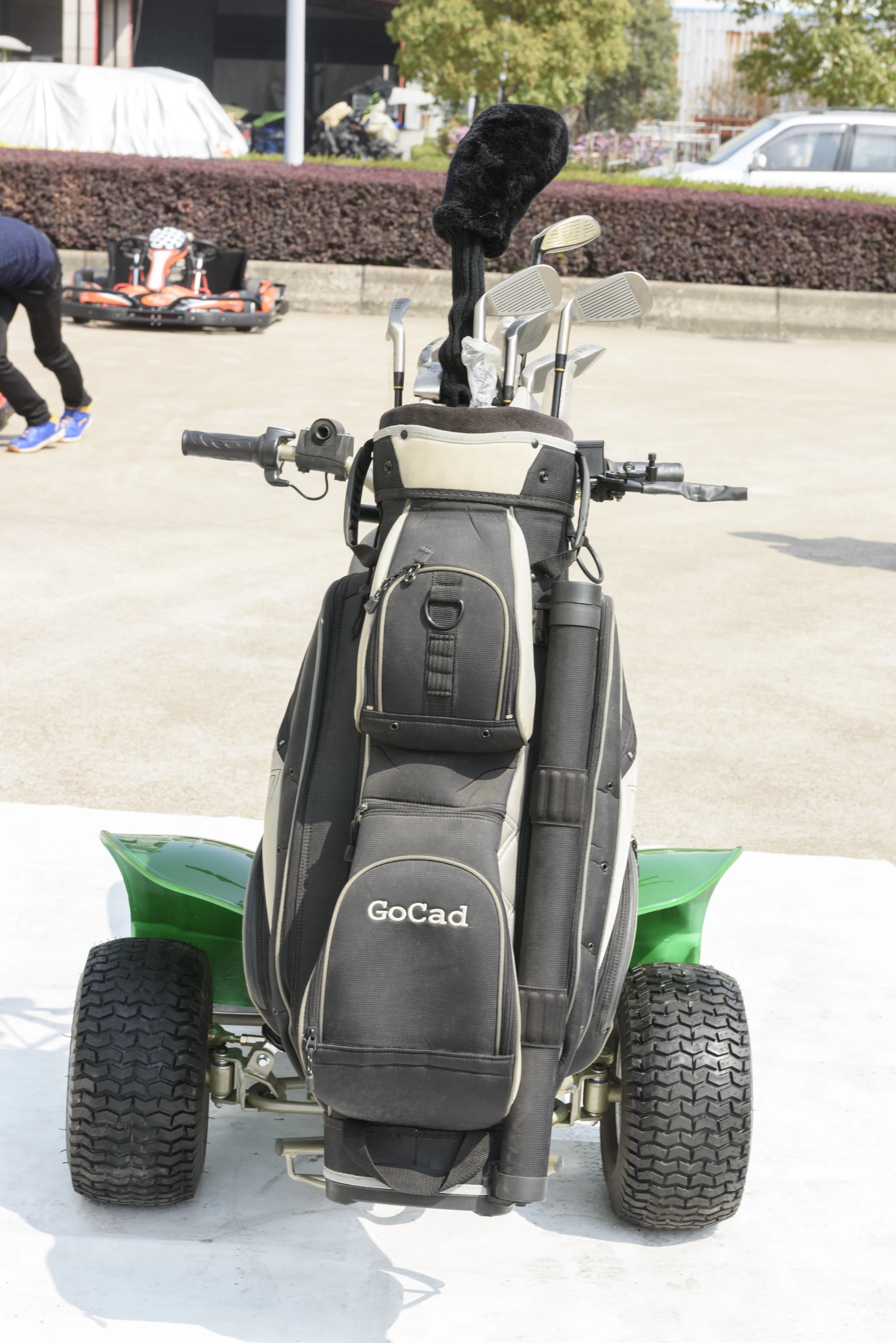 Best-Selling Motorized Electrical Golf Cruiser Ride-On Single Seat Golf ...