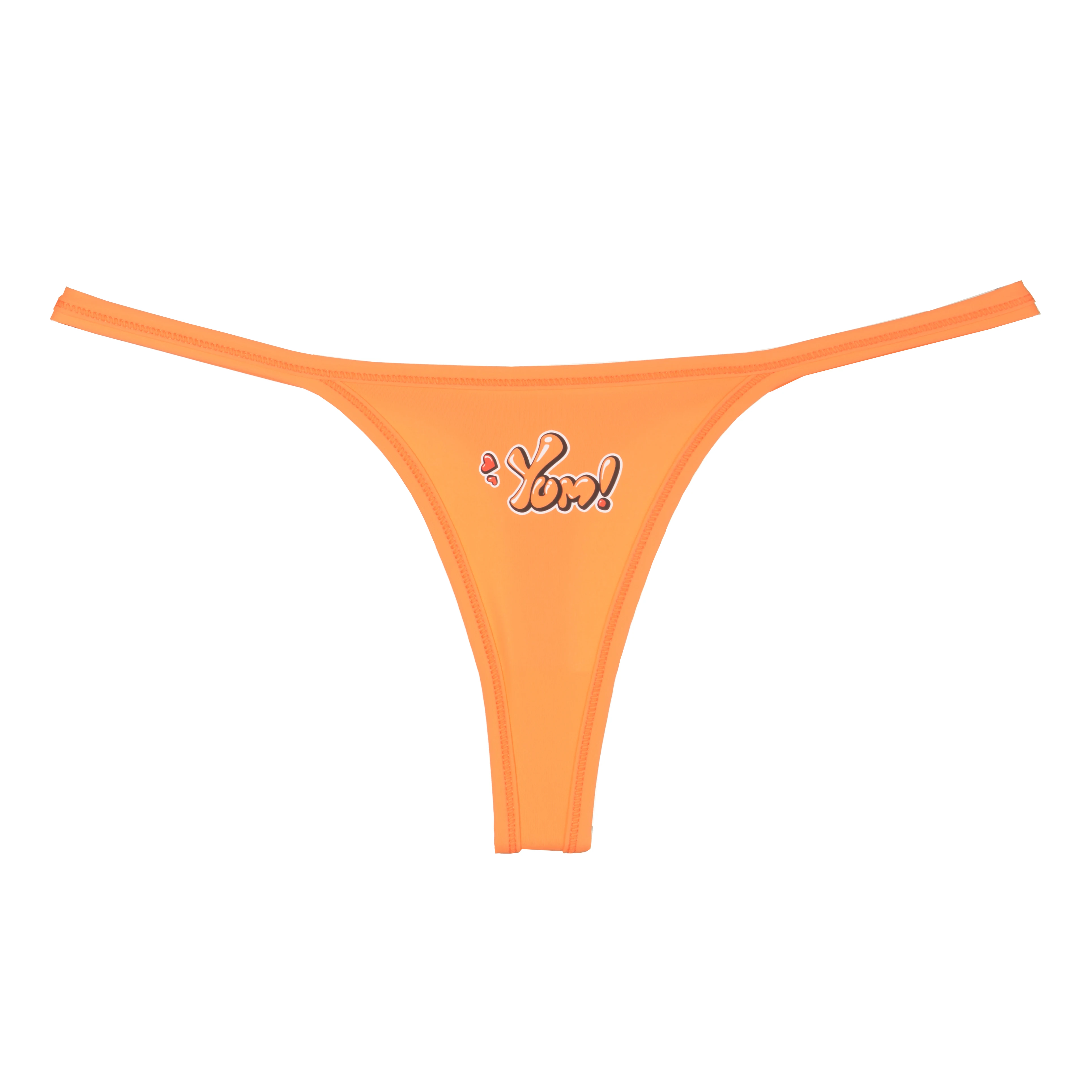 Custom Logos Women's Low-Rise G-String Thong Swimwear - OEM