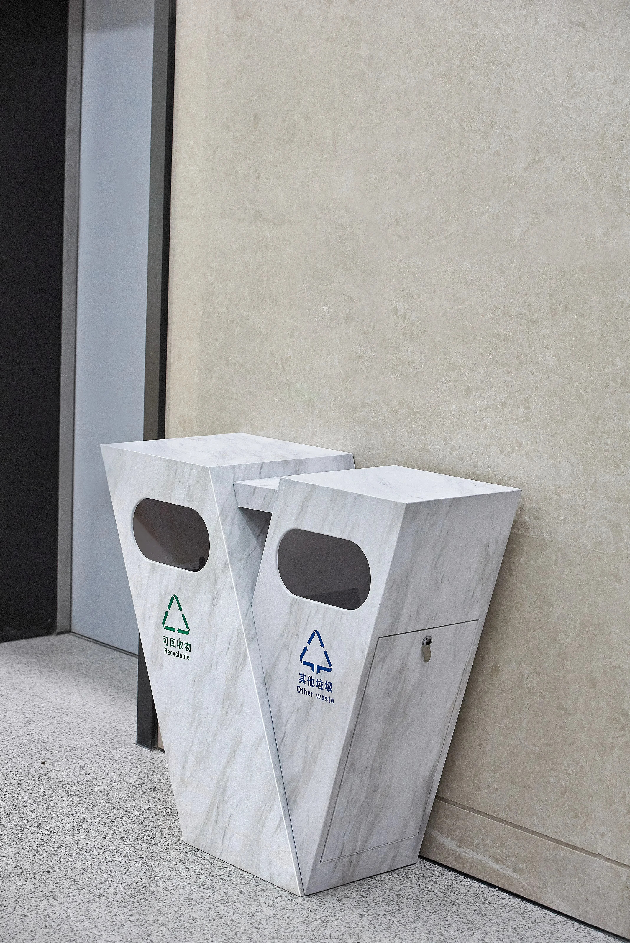 Food Waste Basket Garbage Trash Can Stainless Steel Recycling For ...