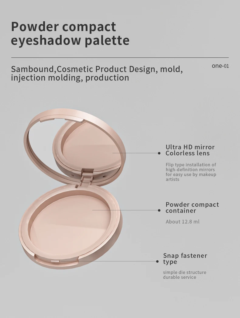 Pressed Face Powder 12 Gr Compact Powder Empty Round Face Cosmetic ...