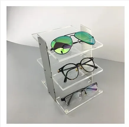 Eyeglasses & Sunglasses Display Racks - Multi-Tiered Acrylic Stands