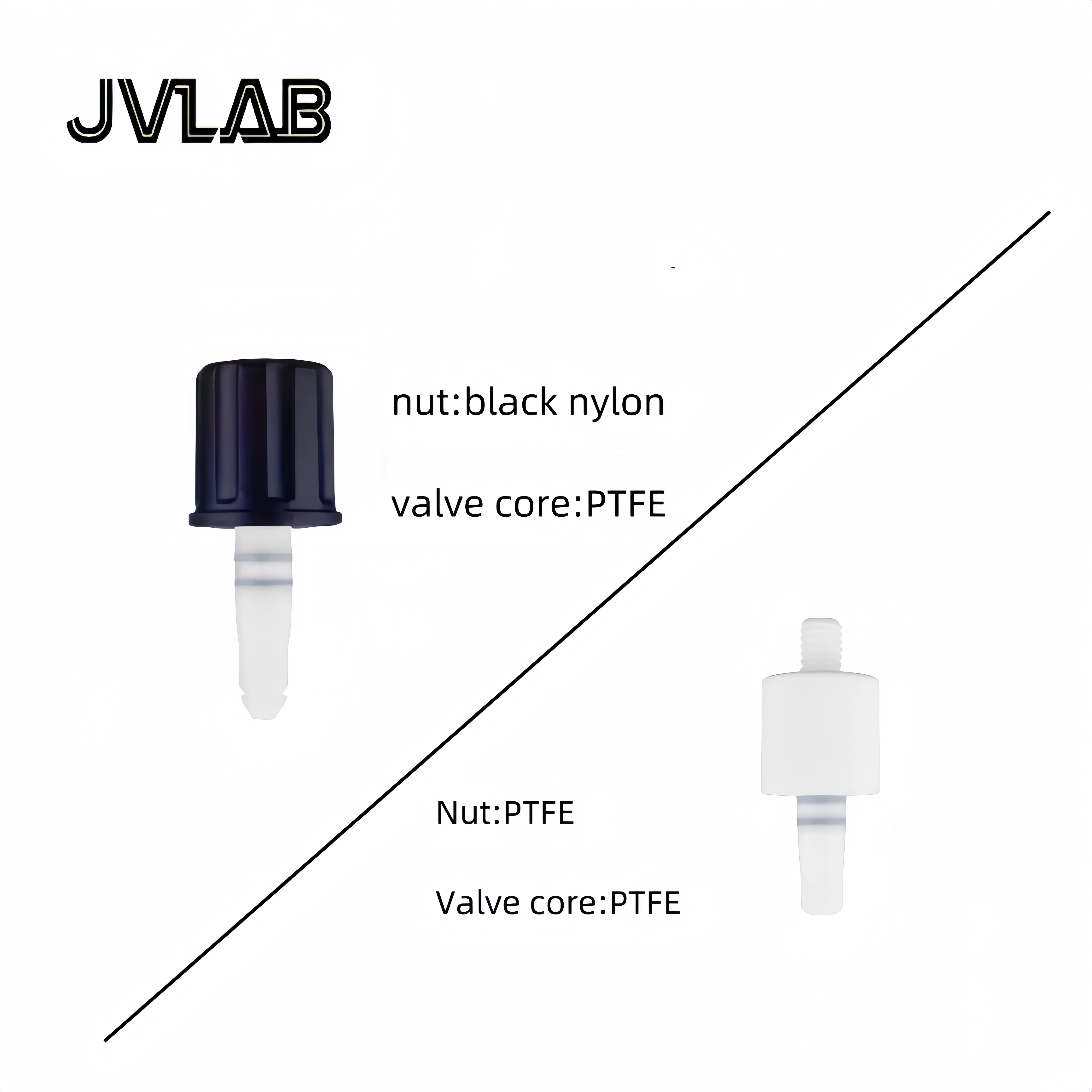 Tubular Solvent Storage Bottle High Vacuum Vent Valve Reaction Tube ...