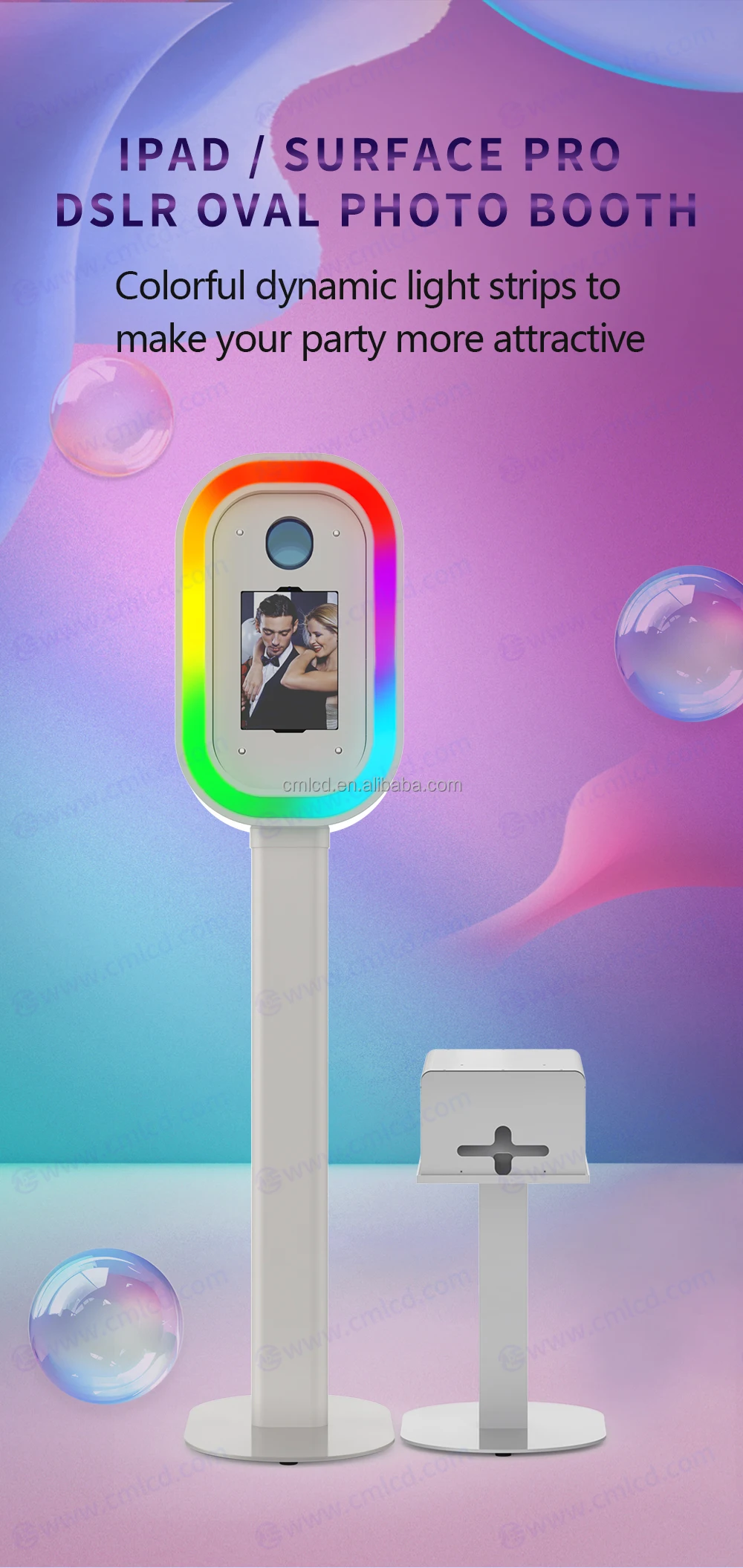 Salsa Ipad DSLR Photo Booth - Fun Party Selfie Machine