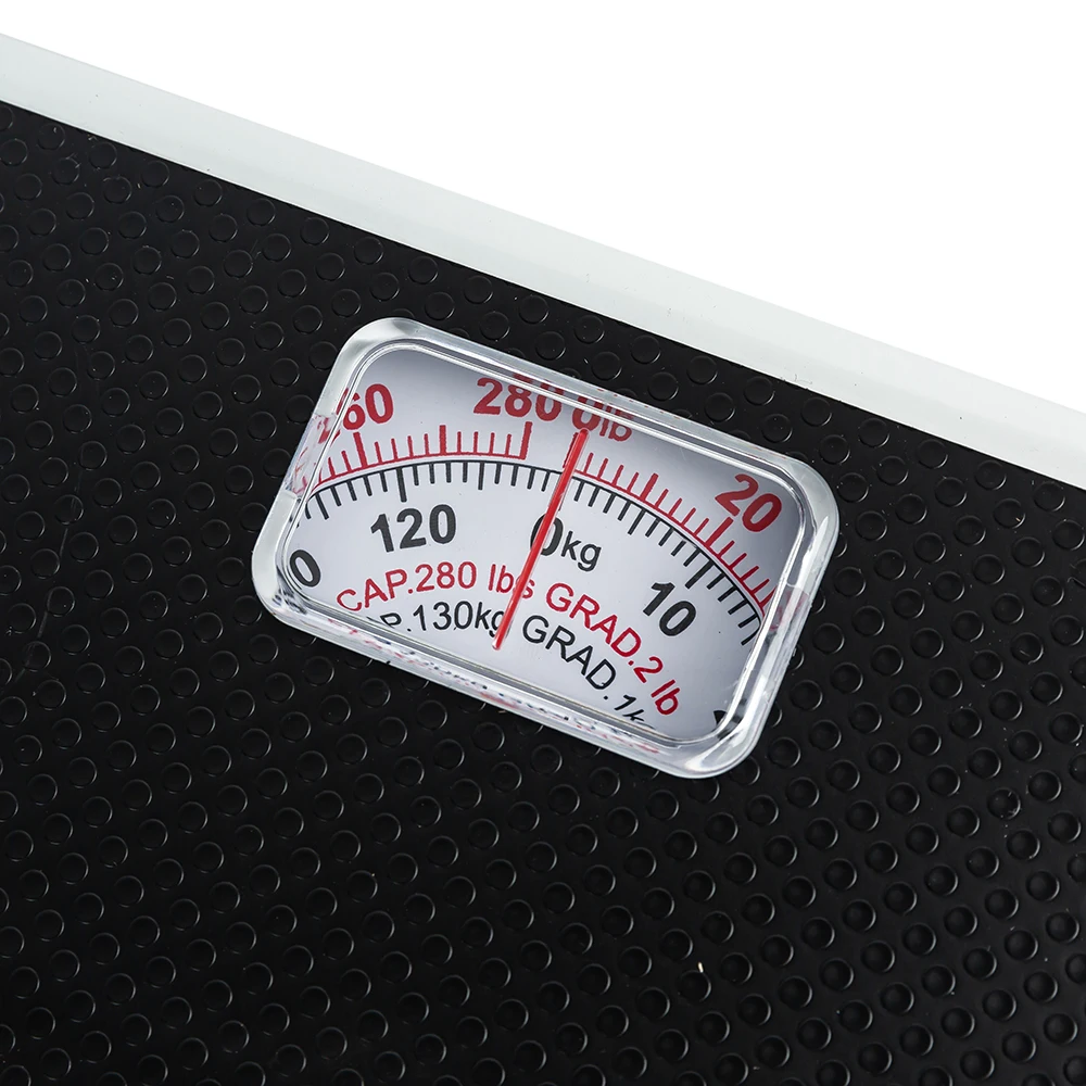 130kg Capacity 1kg Resolution Mechanical Personal Body Bathroom Weight ...