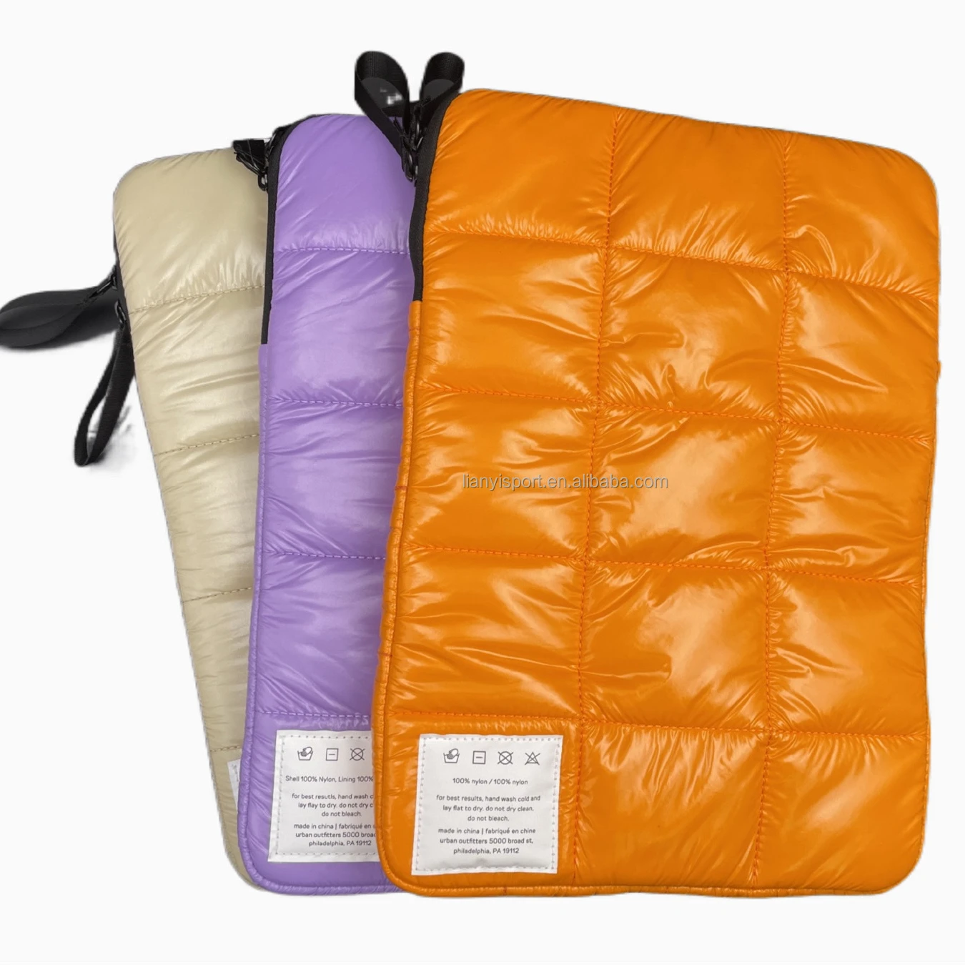 High Quality Softer Puffer Portable Laptop Briefcase Messenger Bag For ...