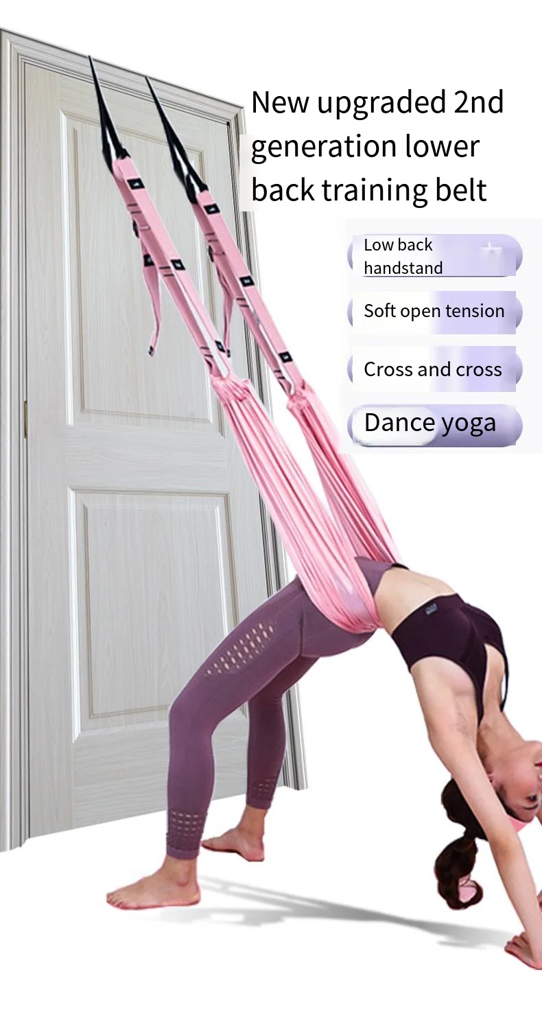 New Leg Stretcher Strap Backbend Training Belt With Door Anchor for ...