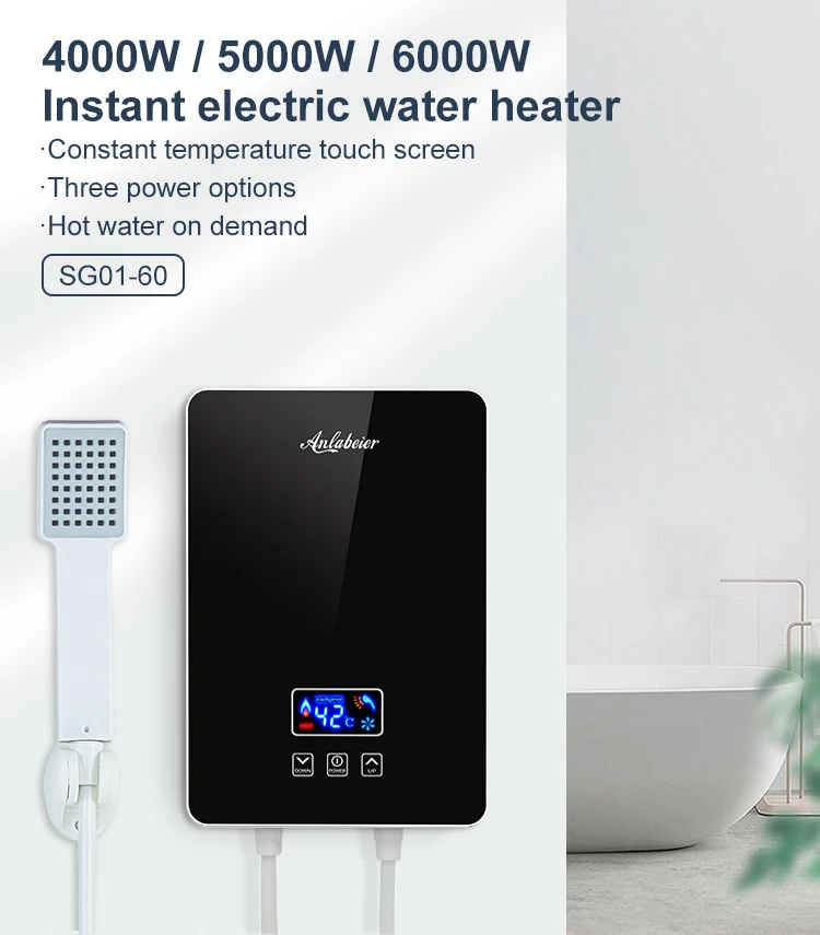 Instant Electric Mini Tankless Water Heater System – Fast Heating ...