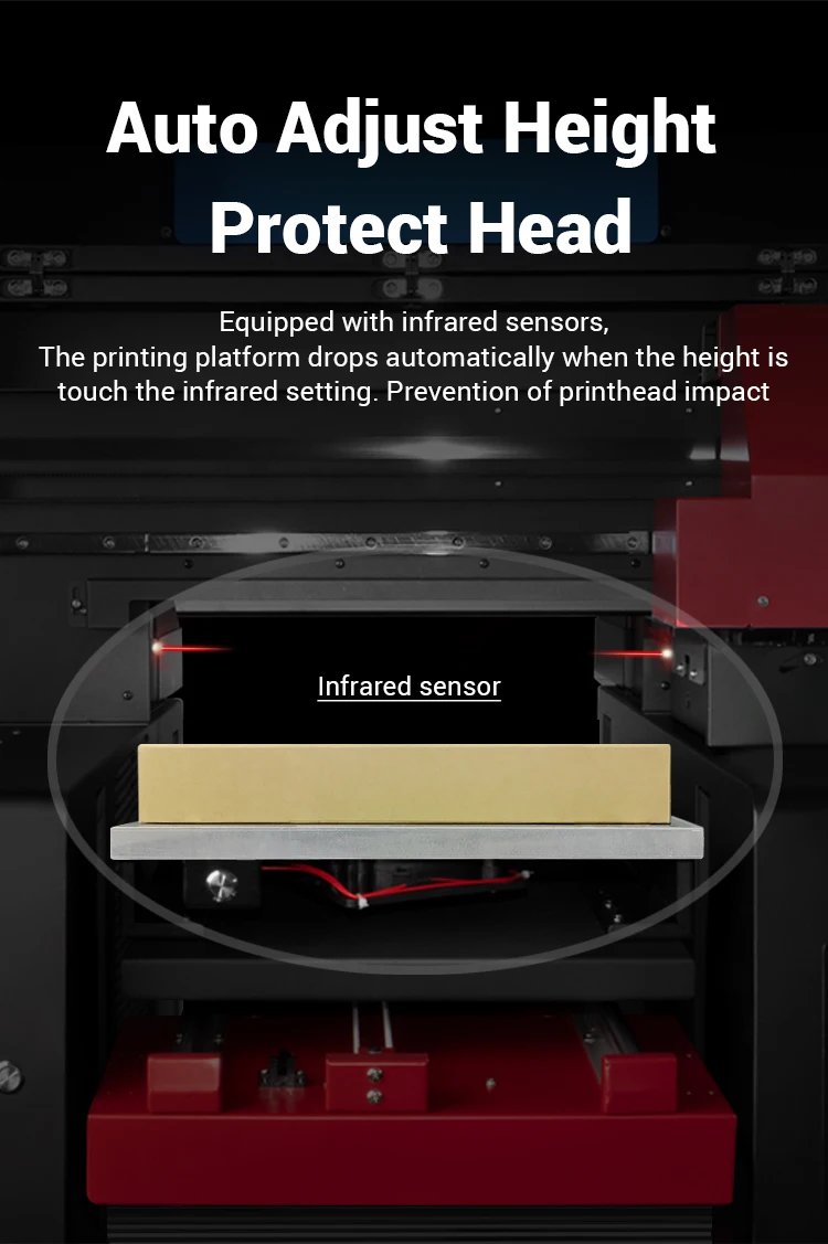 Functional A3 UV DTF Printer Flatbed DTF Transfer Printing Machine UV Printer for Acrylic PET ...