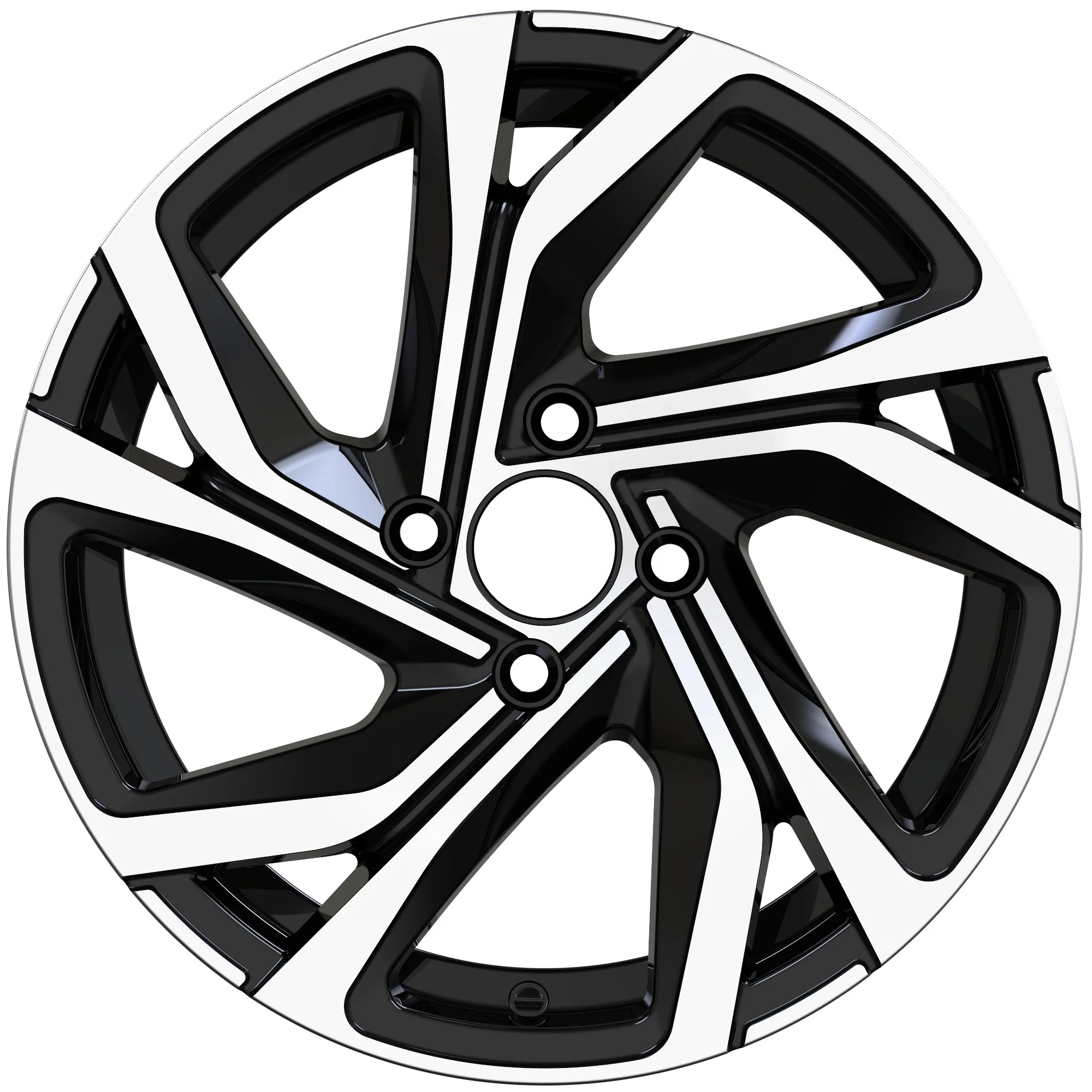 By-1645 Customizable 15*6.5 Inch Wheels 4 Hole 100-114.3mm Car Aluminum ...