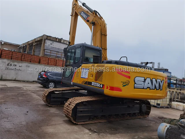 Sany Crawler Excavator Sy215c Used Sany Sy 215 Excavator Price 20ton ...