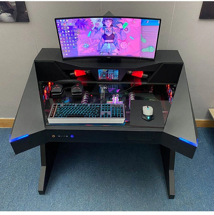 Gaming Case and Desk Two in One Combo - Wholesale Available