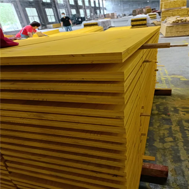 3-Ply Shuttering Panel - Yellow Fir Plywood for Formwork, Water ...