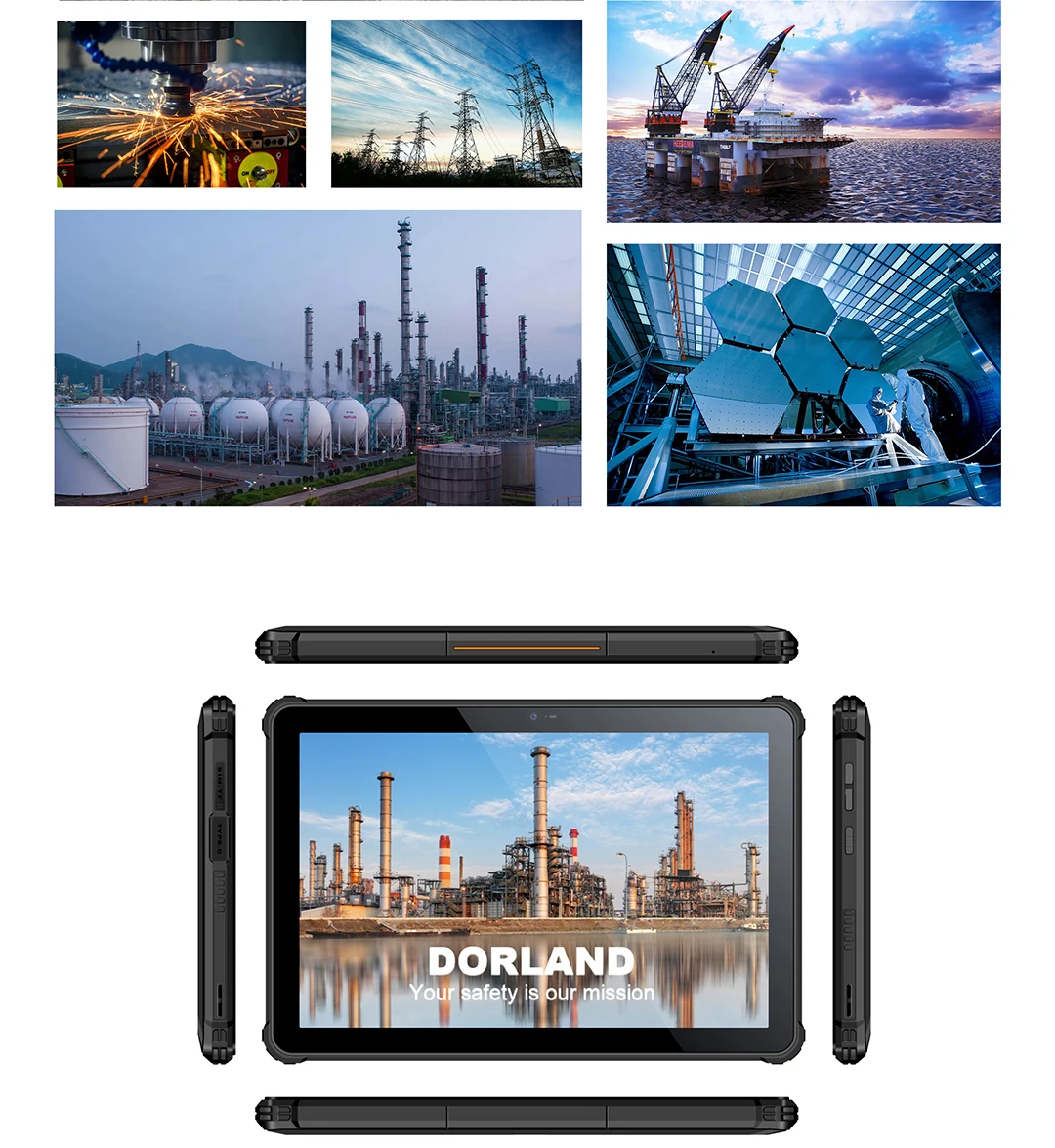 Dorland Ex Tablet09 20000mah Android13 Intrinsically Safe Tablet - Buy ...