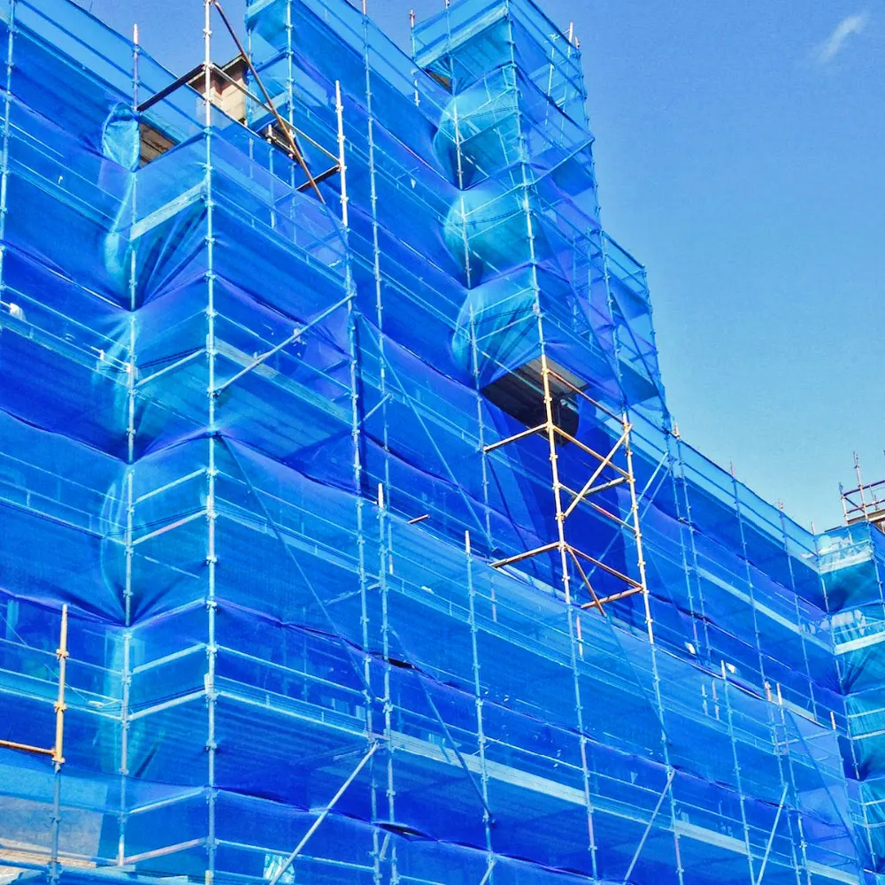 Scaffold Debris Netting Roll - 50m X 2m - Buy Scaffold Debris Netting ...