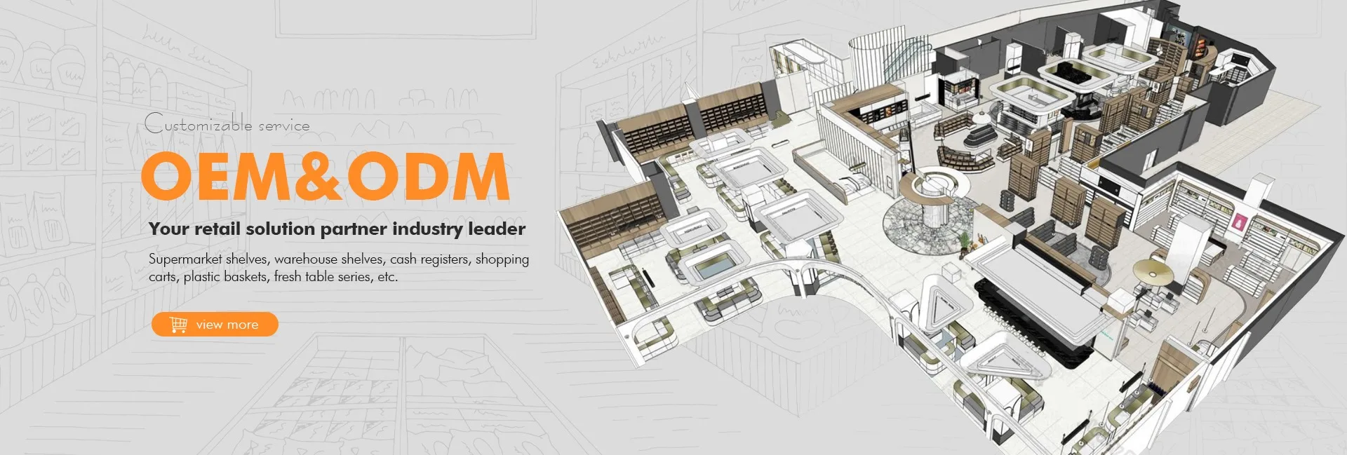 Retail Sales Counters Behind L Shaped Retail Shop Cash Table Glass ...